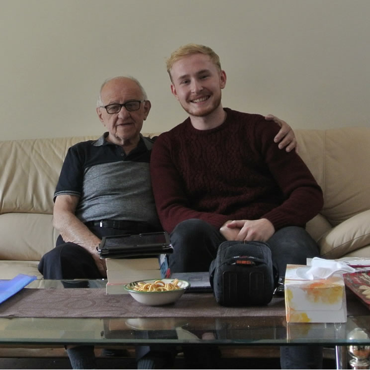 Graduate forges friendship with Holocaust survivor - Hartley News